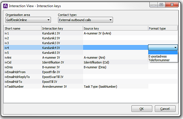 Interaction View in CallGuide Admin