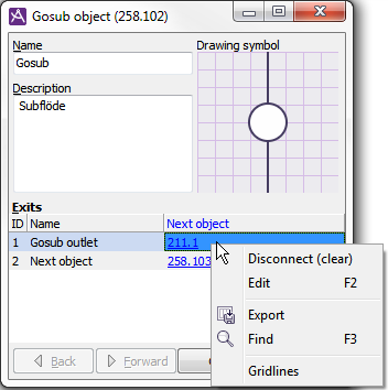 Goto, Gosub and Return objects